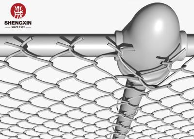 Cina SGS di tessitura semplice 6 Ft del collegamento a catena di protezione di Mesh Fence For River Bank in vendita