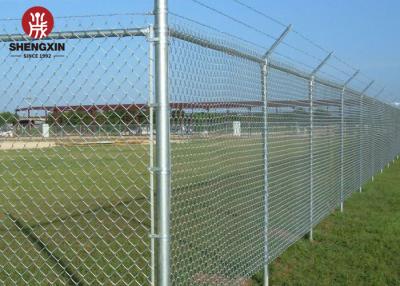 Cina Collegamento a catena Mesh Fence Rhombus Zinc Coating di lunghezza 25m per l'azienda agricola in vendita