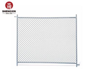 Cina recinto portatile Panels Galvanized del collegamento a catena di 6x12 40mm in vendita