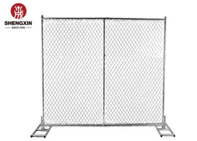 Cina Recinto temporaneo su misura Galvanized Pvc Coated del collegamento a catena di 2.4m 2.5mm in vendita