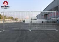 China Construction Durable 4.2mm Portable Temporary Fence 2850mm Width for sale