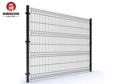 China O Pvc curvado revestiu a cerca de fio 3d Triangle Bending Welded Mesh For Garden à venda