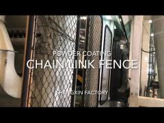 Azienda agricola d'acciaio 5ft tramite un collegamento a catena Mesh Fence da 50 Ft 2.4m Diamond Wire