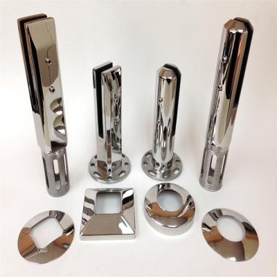 China Frameless Glass Balustrade Spigots / Stainless Steel Spigot Glass Clamp / Stainless Steel Spigots for Sale for sale