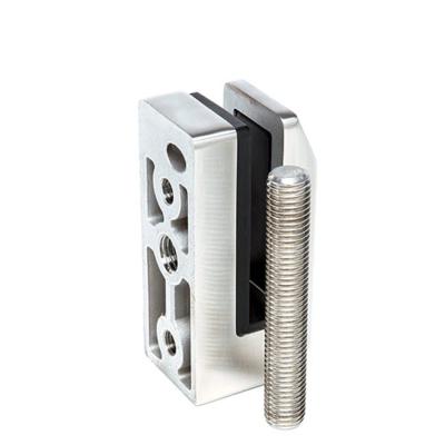 China Frameless Pool Fence railing 316 Stainless Steel Balustrade Glass Spigot for sale