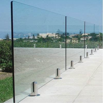 China Deck Railing for Villa / Modern Stainless Steel Glass Railing / Balcony Railing Outdoor Design for sale