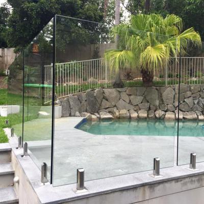 China High Quality Tempered Glass Swimming Pool Fence Philippines Price for sale