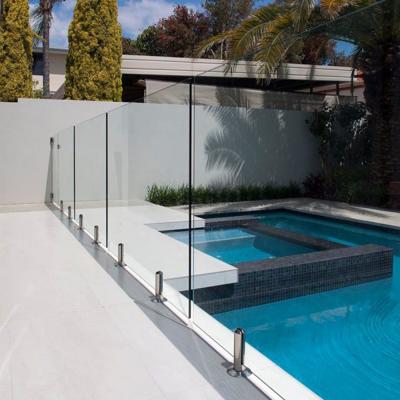 China Tempered Swimming Pool Glass Fence / Glass Railing / Glass Balustrade for sale