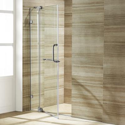 China Wholesale Custom Stainless Steel Sliding Glass Free Standing Shower Enclosure for sale