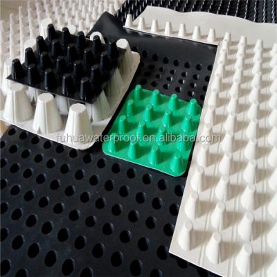 Китай Простая установка HDPE пластиковой дренажной ячейки для водонепроницаемой крыши сада или дренажной системы продается