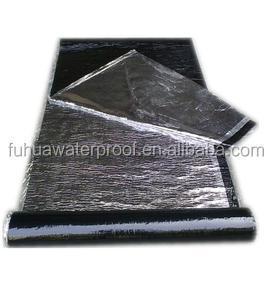China Easy Construction Self Adhesive Waterproof SBS Modified Asphalt Roofing Membrane with Customizable Surface Material for sale