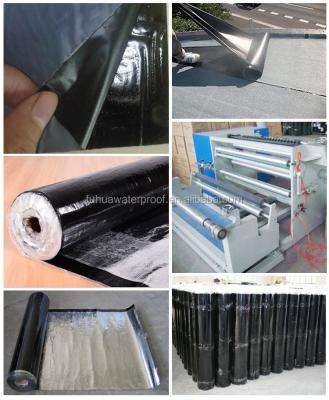 China Easy Construction Self Adhesive Waterproof SBS Modified Asphalt Roofing Membrane with Customizable Surface Material for sale
