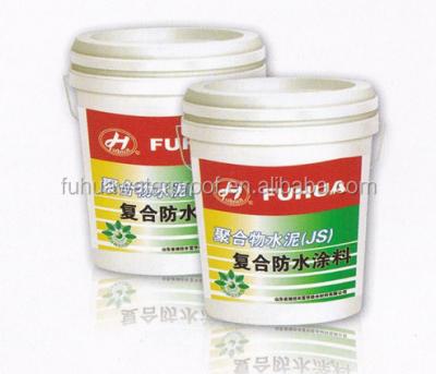 China Brush Application Method for JS Compound Waterproofing Coating Paint Main Raw Material Other Easy to Apply on Cement Flat for sale