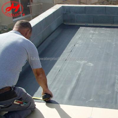 Китай Ультрафиолетоустойчивая EPDM кровельная мембрана для гидроизоляции Черный или белый Сертифицирован ISO9001/14001 продается
