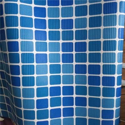 China Polyvinyl Chloride Mosaic PVC Liner for Swimming Pool Width 1.65m 1.83m 2.00m or Customized Pool Lane Line and Material for sale