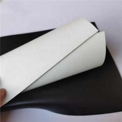 China High Polymer Self-adhesive Waterproofing Membrane Pre-applied PVC/EPDM/TPO Sheet Black and Flat Surface for Construction for sale