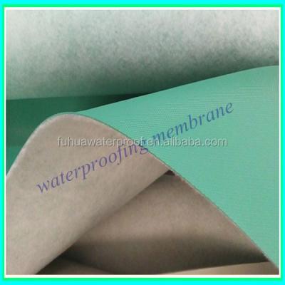 China 1.0mm/1.2mm/1.5mm/1.8mm/2.0mm Thickness PVC Membrane for Waterproofing Foundation Projects for sale