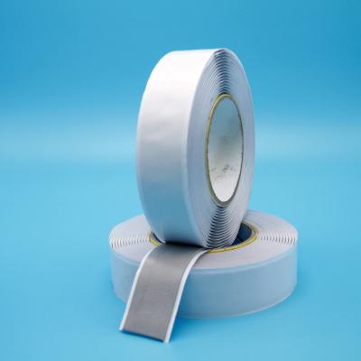 China Siliconized Release Film Bottom Surface 3-Ply Double-Side Butyl Rubber Tape for Strong Adhesion for sale
