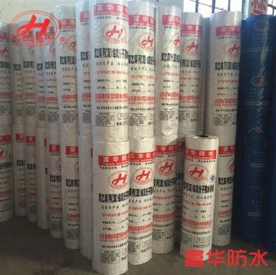 China Shandong Damp Proof Thin PP PE Polyethylene Waterproof Membrane with Method With Glue and Customized Color Size in Green for sale