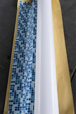 China Pool PVC Lace and Skirts Surface Geomembrane Swimming Pool Liner for sale