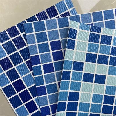China Sand Color Swimming Pool Liner Pattern Shape Custom for sale