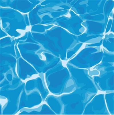 China Sand Color Swimming Pool Liner Pattern Shape Custom for sale