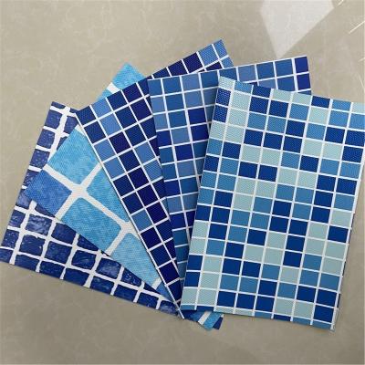 China Exclusive Invention Patent for Marble Cracked Swimming Pool Liner Export Spot Color for sale