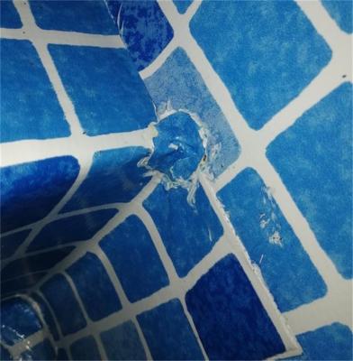 Китай Лучшее качество винилового материала Fuhua Blue PVC Liner продается