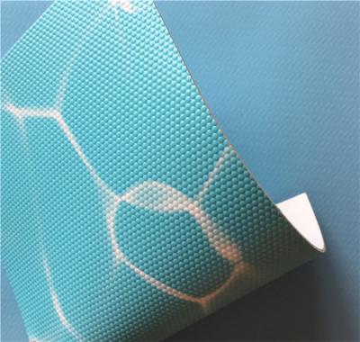 China Dark Vinyl Pool Liners Blue Mosaic Pool Liner No Border for sale