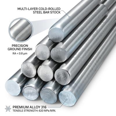 China Corrosion Resistant 304L Stainless Steel Seamless Pipe with 6-813mm OD for Marine Pipeline for sale