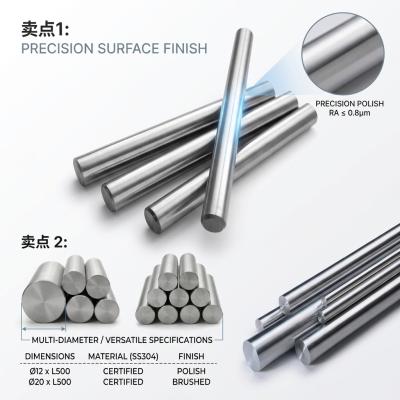 China NDT Tested 304 (1.4301) Stainless Steel Seamless Pipe with 6-813mm Outer Diameter for Boiler IBR for sale