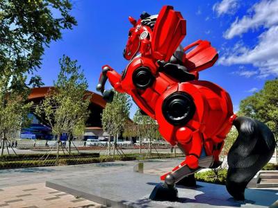 China Customizable FRP sculptures, Animal sculptures, outdoor park sculptures, stainless steel sculptures, marble stone sculptures for sale