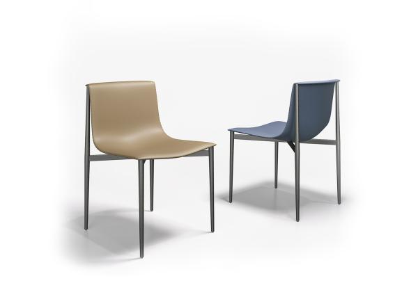 Quality Comfortable Contemporary Dining Room Chairs S-Spring Plywood Seating for sale