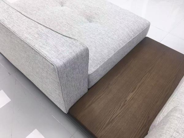 Luxurious Italian Inspired Modern Minimalist Leather Or Fabric Sofa Sectionals
