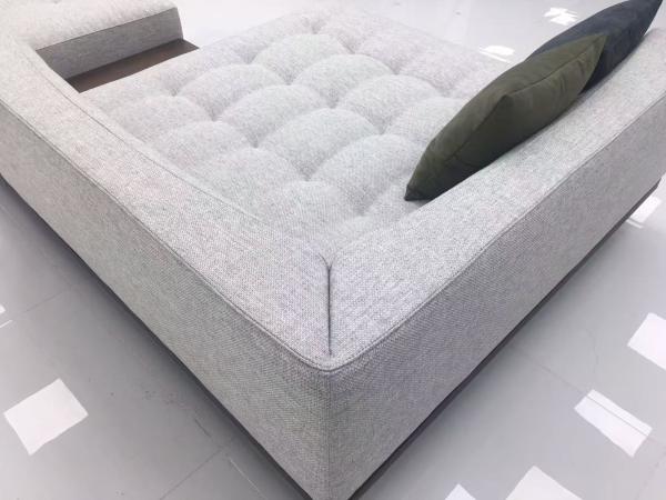 Luxurious Italian Inspired Modern Minimalist Leather Or Fabric Sofa Sectionals