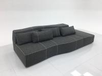 China Homes And Upscale Hotels L Shaped Fabric Sofa Sectionals Custom for sale