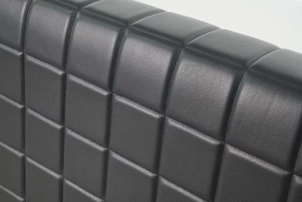 Quality Modern Minimalist Bed With Italian Leather Accents Luxury Redefined for sale