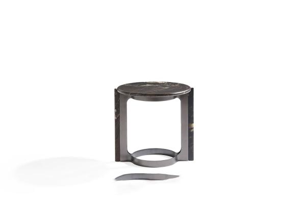 Quality Sleek Modern Minimalist Coffee Table Marble Wood Metal Sectional Wood Leg for sale