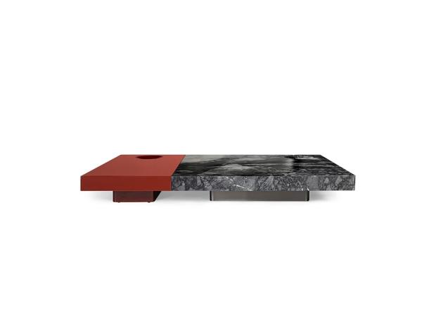 Quality Marble Wood And Metal Coffee Table Modern Minimalist For Home And Hotel for sale