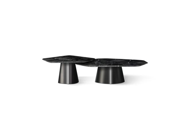 Quality Home Hotel Modern Minimalist Marble Topped Coffee Table With Wood Metal Base for sale