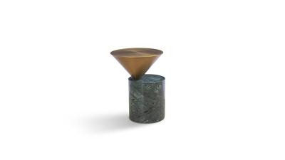 Quality Contemporary High End Coffee Table With Marble Wood Hardware For Home Hotel for sale