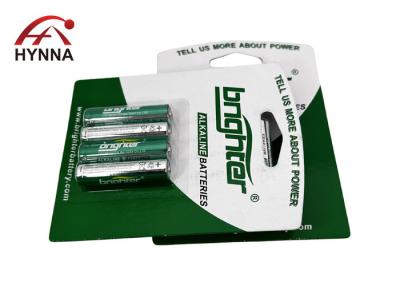 Cina 1.5V Batteria AAA alcalina LR03 2 Pcs Blister di carta OEM 4pcs Blister Pack Batterie in vendita