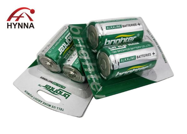 Quality Non Rechargable Alkaline C Battery 1.5 Volt 2 Cell C Battery Standard Blister for sale