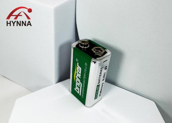 Quality 6LR61 Alkaline 9V Battery 6LR61P1B 9 Volt Alkaline Battery For Smoke Alarm for sale