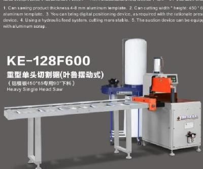 Free Shipping KM-128F600  Heavy Single Head Saw