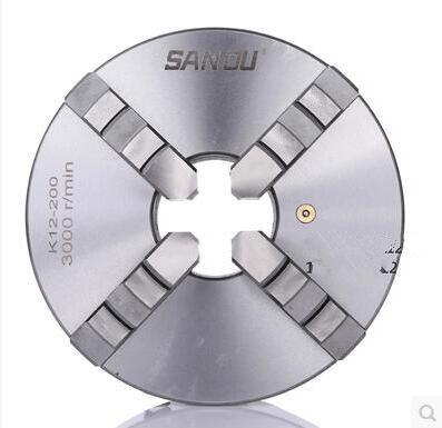 KM High Precision Self Centering 4 Jaw Lathe Chuck