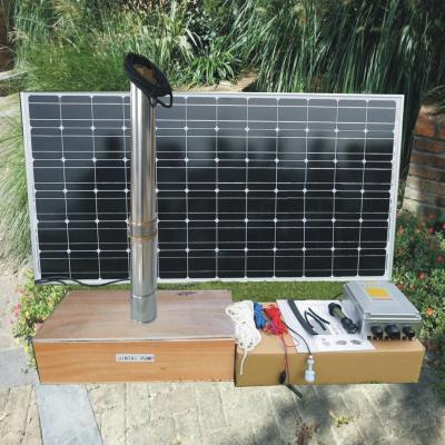 China High Pressure  Solar Submersible Bore Pumps with Plastic , PPO impeller for sale