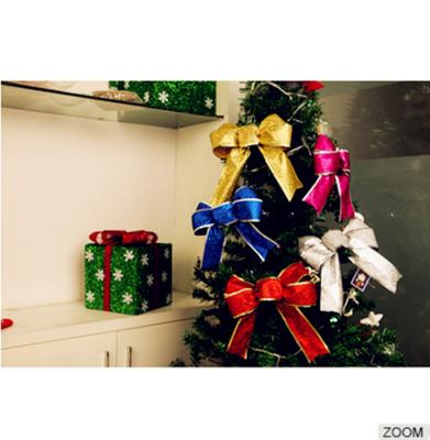 China Handmade Custom 0.3cm-1m Size 196 solid colorspolyester celebrate  Christmas Ribbon Bows For Gifts , Pretty Ribbon Bows for sale