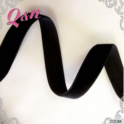China Elegant And 100% Nylon 196 plain color Velvet PP Ribbon Tape With 38MM Signle Side , Velvet Tape Gift Wrapping Packing for sale