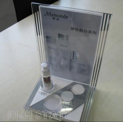 China Acrylic Cosmetic Display Stands for sale